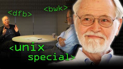 Unix Special Profs Kernighan And Brailsford Computerphile Youtube