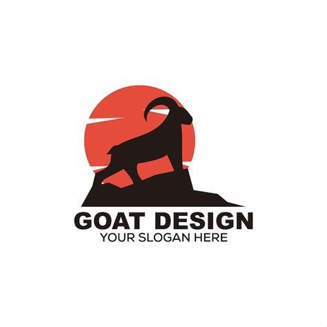 Premium Vector Goat Logo Design Vector Template