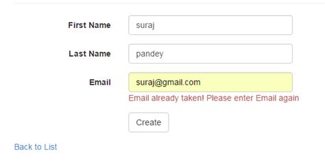 Remote Validation In Aspnet Mvc