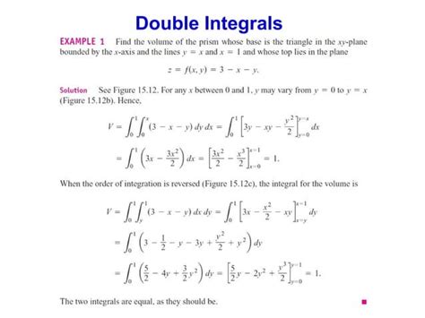 multiple integrals multiple integrals upload ppt