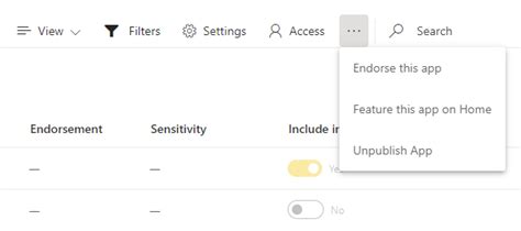 Solved Cannot Update App Button Greyed Out Microsoft Fabric Community