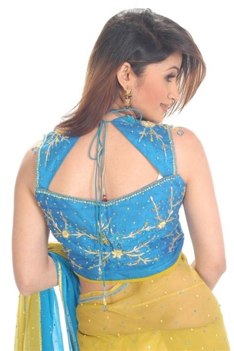 Saree Blouse Designs Sleeveless Blouse Designs For Sarees HubPages