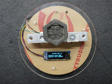 Xiao Esp32c3 Portable Weighing Scale Battery Level Indicator
