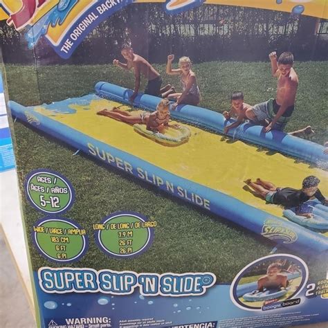 As New Wham O Super Slip N Slide 6ft Wide X 26ft Long Retail 175