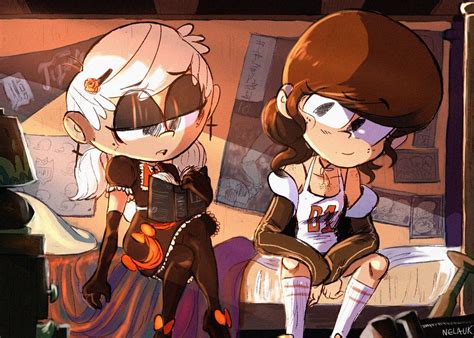 Commission Sisterly Bonding By Nelauk Loud House Characters The