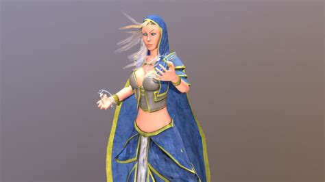 World Of Warcraft Character 3d Models Sketchfab