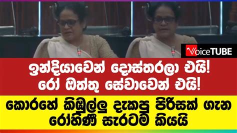 ඉන්දියාවෙන් දොස්තරලා එයි රෝ ඔත්තු සේවාවෙන් එයි කොරහේ කිඹුල්ලු දැකපු