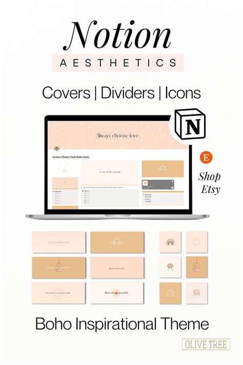 Customize Notion Templates And Pages With Covers Dividers And Icons Digital Notion Aesthetic