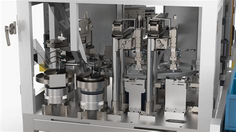 3d Automatic Small Motor Gearbox Assembly Machine Model Turbosquid