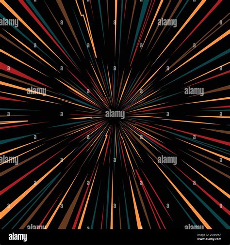 Firework Explosion Centre Background Stock Vector Image And Art Alamy