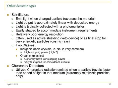 PPT Solid State Detectors And Instrumentation PowerPoint Presentation ID