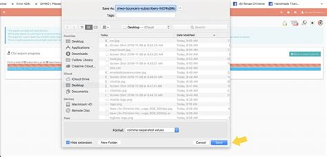 How To Export An Email List OHWO