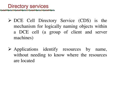 Ppt Distributed Computing Environment Dce Powerpoint Presentation