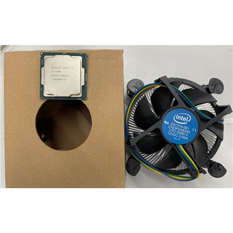 Intel I5 7400 Cpu 附全新銅底風扇 蝦皮購物
