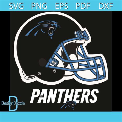 Logo Carolina Panthers Helmet Svg Sport Svg Helmet Svg Ca Inspire