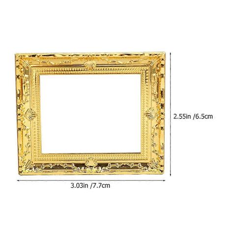 Mini Picture Frames Set Of 30pcs Doll House Accessories For Model Scene