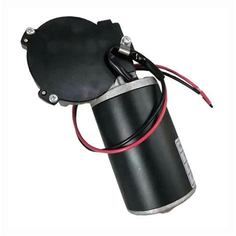 Worm Gear Motor Dc Reducer Motor 12v Worm Reduction Gearbox Engine Self Locking Geared Motor
