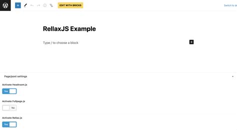 How To Create Parallax Effects Using Rellaxjs In Bricks Brickslabs