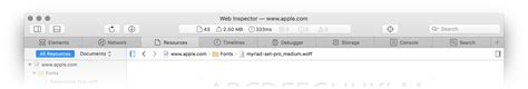Web Inspector User Interface Changes WebKit