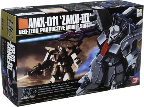 Hguc 1 144 Amx 011 Zaku Iii Mobile Suit Gundam Zz Mx
