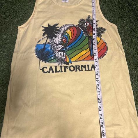 1980s Vintage California Tank Top Gem