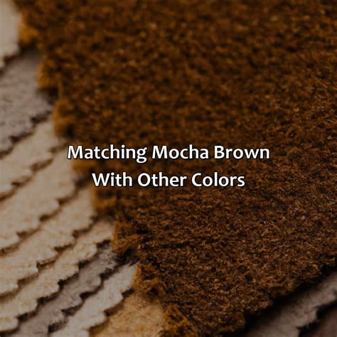 What Color Is Mocha Brown Colorscombo Com