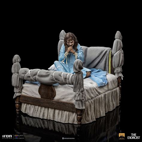 Embrace The Exorcist With Iron Studios Possessed Regan Statue