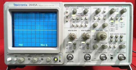 2445a Tektronix 150mhz Analog Oscilloscope W Opt 022 Alltest
