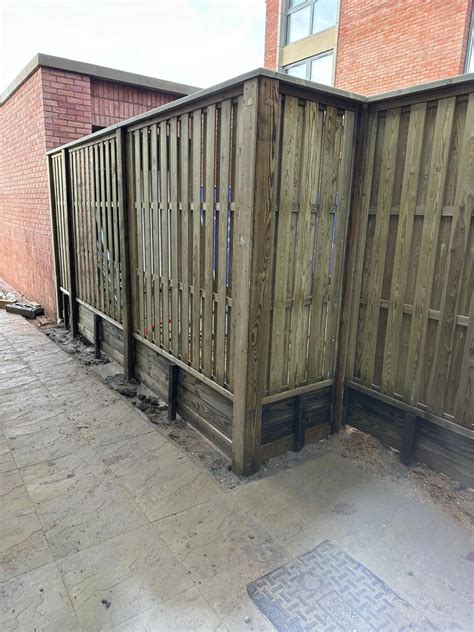 Sampson And Partners Fencing On Linkedin Installation Of 2 1m High Hit