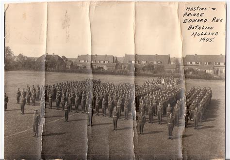 The Hastings And Prince Edward Regiment Units Subunits And Sub Subunits