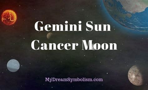 Fantastic Cancer Sun Gemini Moon Of The Decade Check This Guide