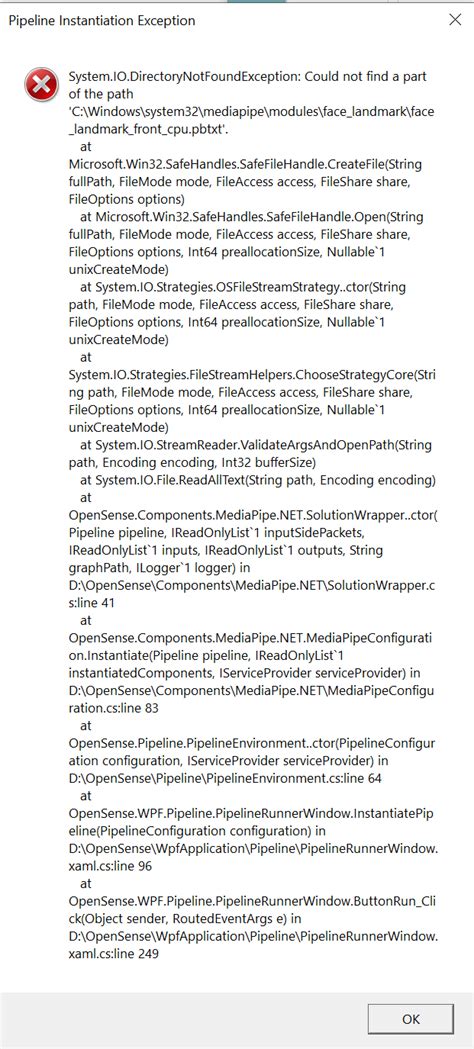 Mediapipe Issue · Issue 18 · Ihp Labopensense · Github