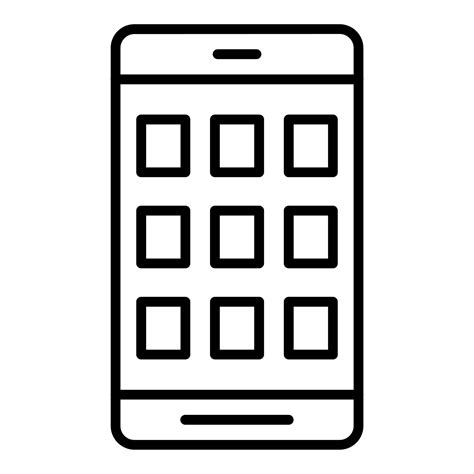 Mobile Apps Icon Style 20788485 Vector Art At Vecteezy