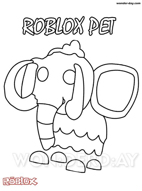 Adopt Me Coloring Pages Wonder