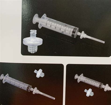5 Micron Injection Disc Filter With Standard Luer Lock Connections