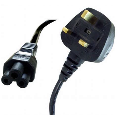 Power Cord Uk Plug To C5 Clover Leaf Cloverleaf Lead 10m Cable Kenable