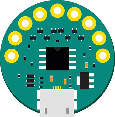 30 Microcontroller Board Stock Illustrations Royalty Free Vector