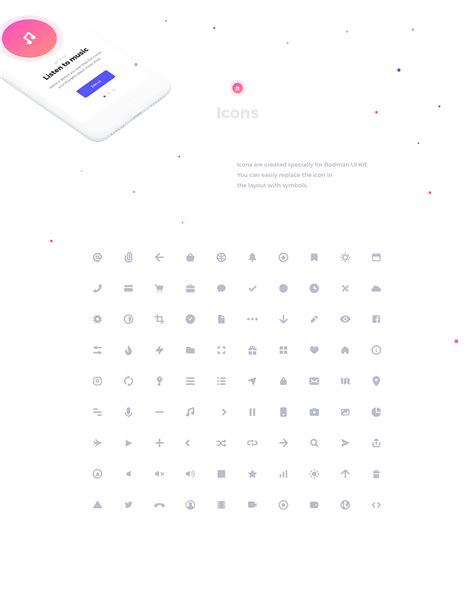 Rodman Mobile Ui Kit On Behance
