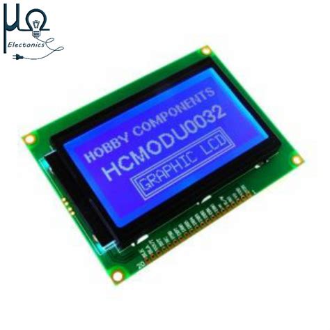 Graphic Lcd 128×64 Pixel Display Module 12864b V20 Micro Ohm