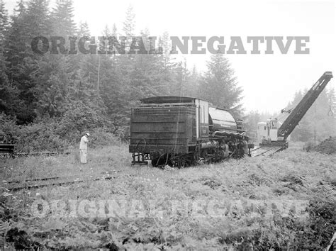 Orig 1968 Negative Rayonier Lumber Baldwin 2 6 6 2 Washington Logging