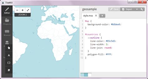 Gis Lab Начало работы с Tilemill