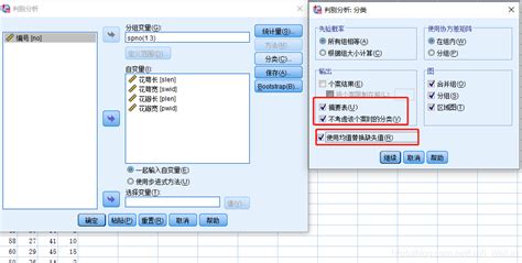 Spss（十六）spss之判别分析（图文数据集）路易三十六的博客 Csdn博客spss判别分析