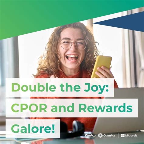 Microsoft Cpor Microsoftrewards Westconincentives Doublerewards