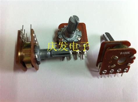 Wh148 Type Potentiometer Double 8 Foot Potentiometer With Stepping Wh148 Type Potentiometer Double 8 Foot Potentiometer With Stepping