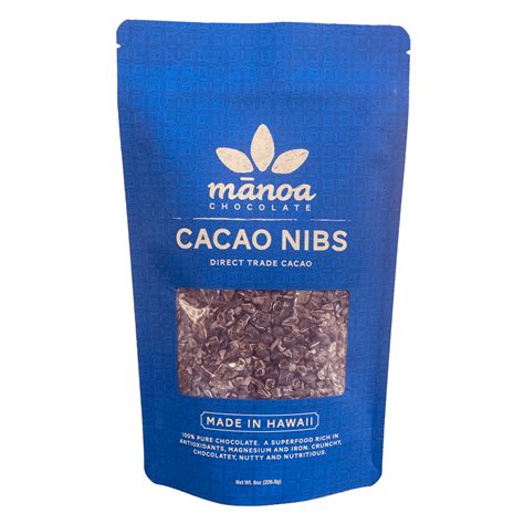 Cacao Nibs Manoa Chocolate Hawaii