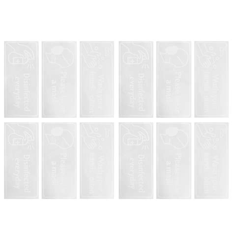 Warning Sticker4set English Warning Signs Warning Decal Safety Sign Sticker Best In Class