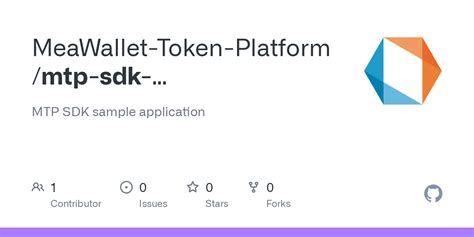 GitHub MeaWallet Token Platform Mtp Sdk Implementation Sample MTP SDK Sample Application