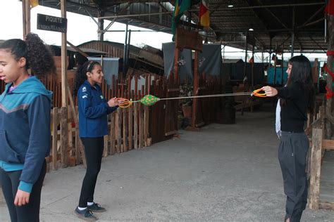 Educandos Da Acm Esteio Visitam O Acampamento Farroupilha Acm Rs