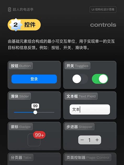 点击来源，关注公众号 详情页 Ui基础知识！10分钟带你掌握原子设计理论！ 花瓣网