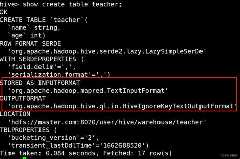 Hive创建的表都在哪里存储 Hive建表存储格式mob6454cc690811的技术博客51cto博客